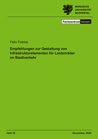 Felix Franke - Empfehlungen zur Gestaltung von Infrastrukturelementen ...